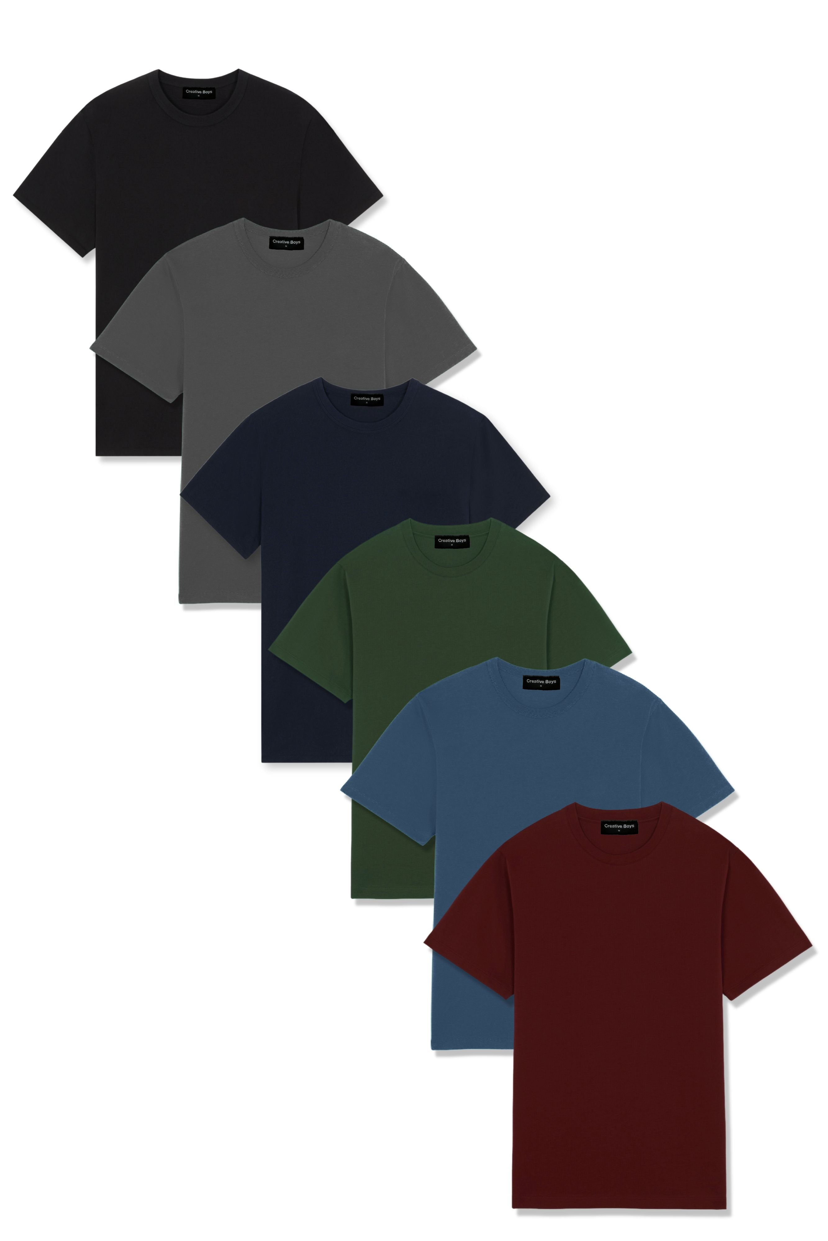 Classic Tee - Colors Bundle / 6 Pack – Creative Boys
